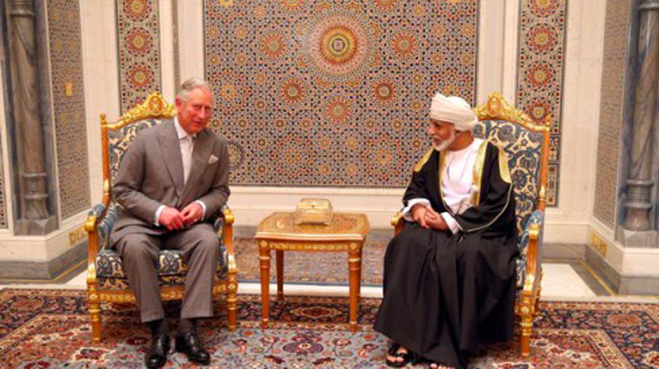 Le prince Charles et le roi des Pays-Bas à Oman pour rendre hommage au ...