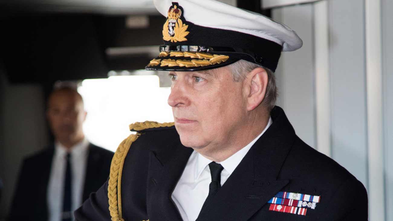 Le prince Andrew devait devenir amiral de la Marine pour son 60e ...