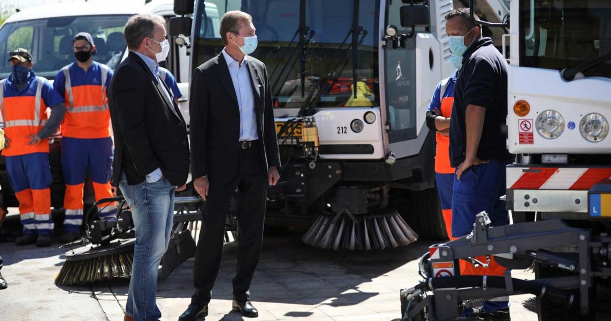 Le grand-duc Henri visite le centre de recyclage et le service de ...