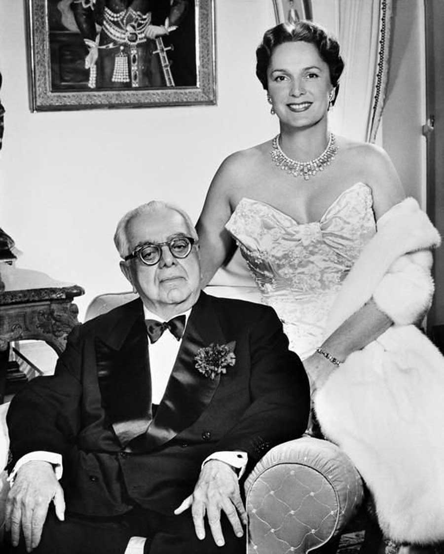 La Miss France devenue l'épouse de l'Aga Khan III