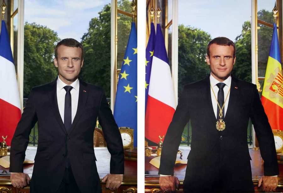 Emmanuel Macron : Le premier coprince d'Andorre à avoir son portrait ...