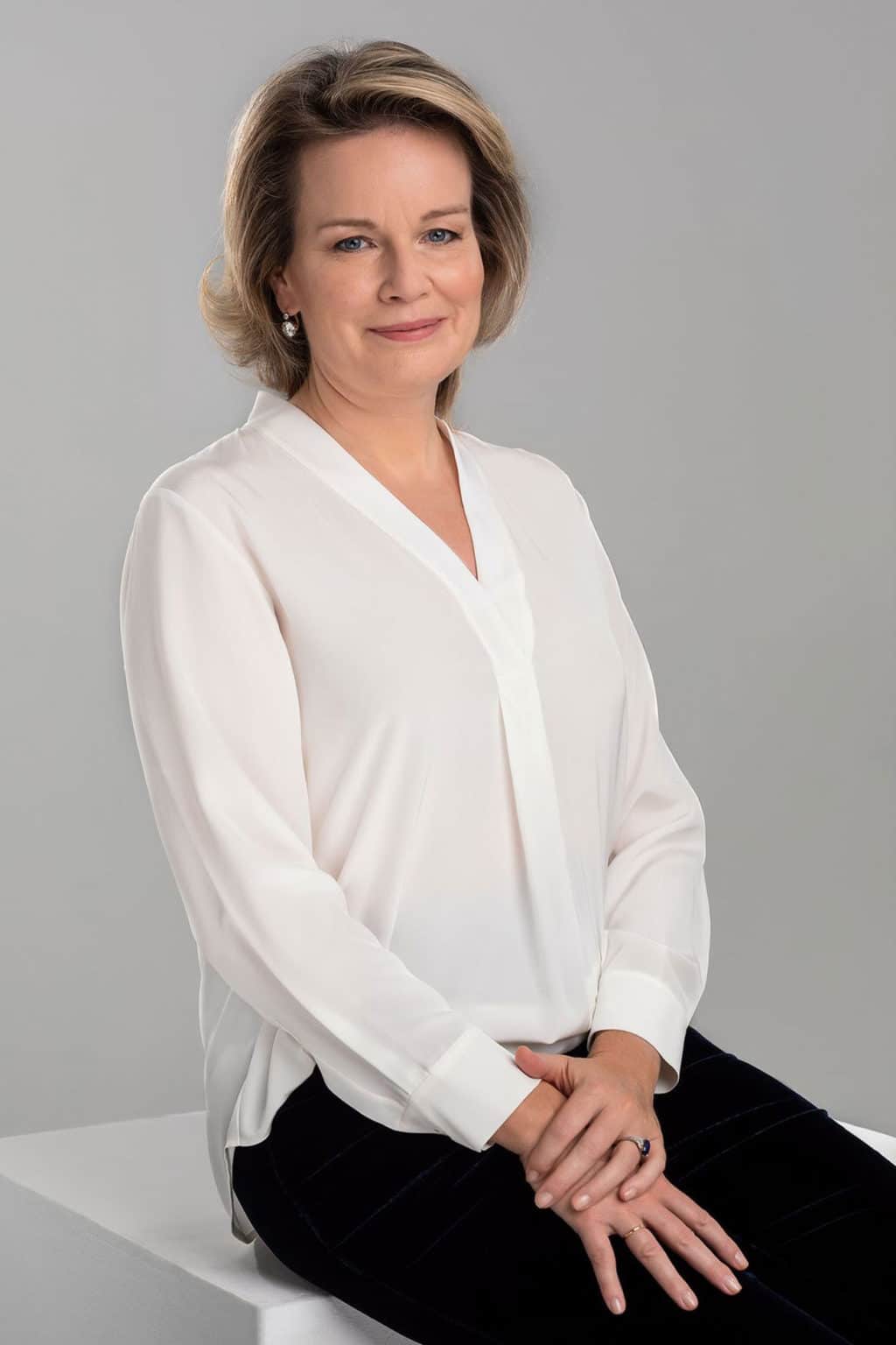 Nouveau portrait de la reine Mathilde pour ses 48 ans