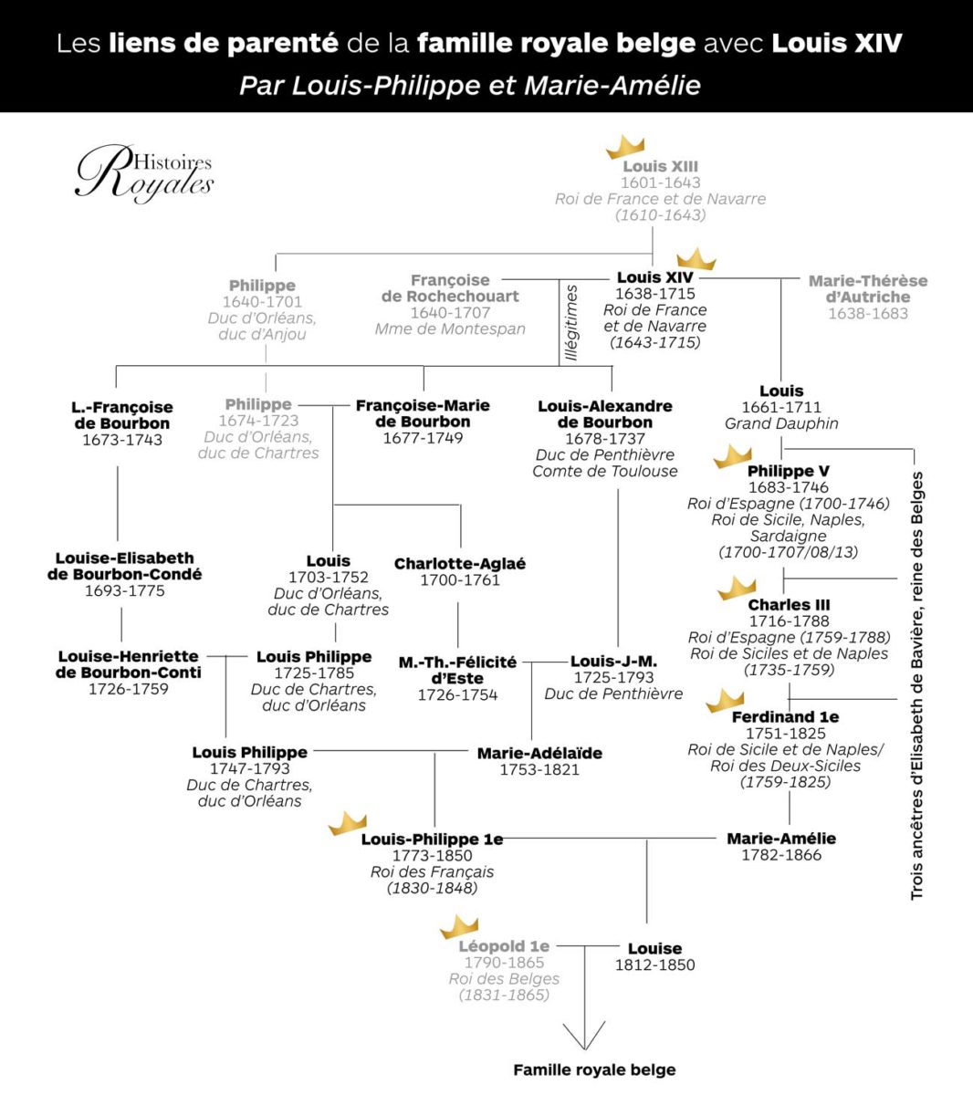 Le roi Philippe de Belgique : ce descendant de Louis XIV