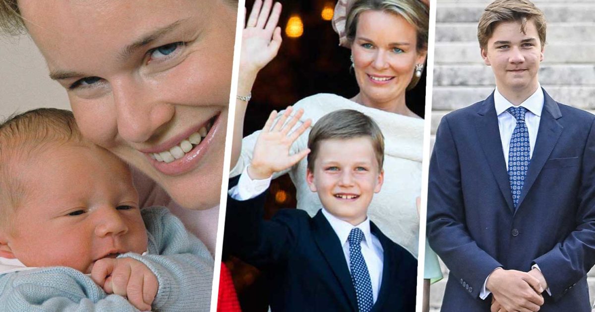 Gabriel de Belgique a 18 ans : le fils ainé du roi Philippe en 18 photos