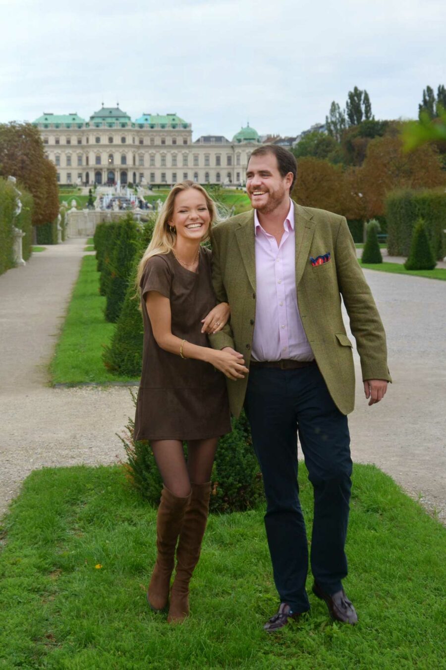 Fiançailles du prince Johann-Wenzel de Liechtenstein