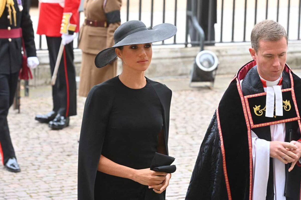 Les chapeaux portés par Catherine, Charlotte et Meghan aux funérailles ...