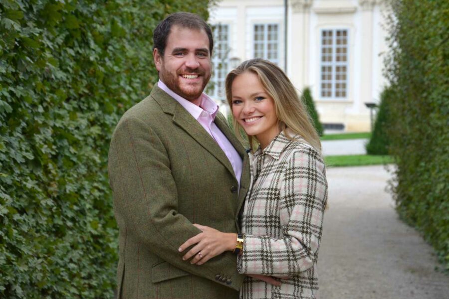 Fiançailles du prince Johann-Wenzel de Liechtenstein