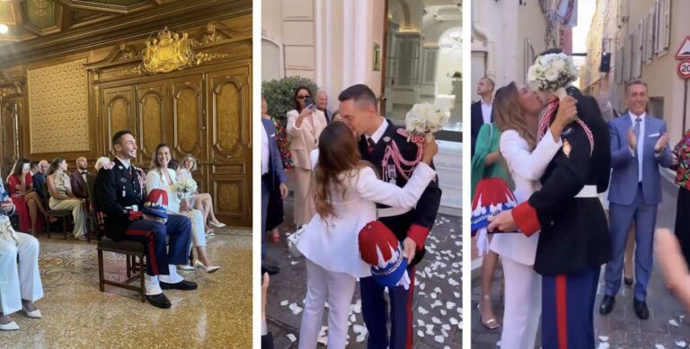 Les enfants de la princesse Stéphanie et Daniel Ducruet au mariage de ...