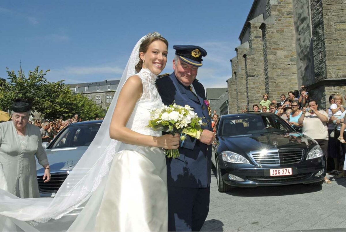 La reine Mathilde au mariage de son frère, le comte Charles-Henri d ...