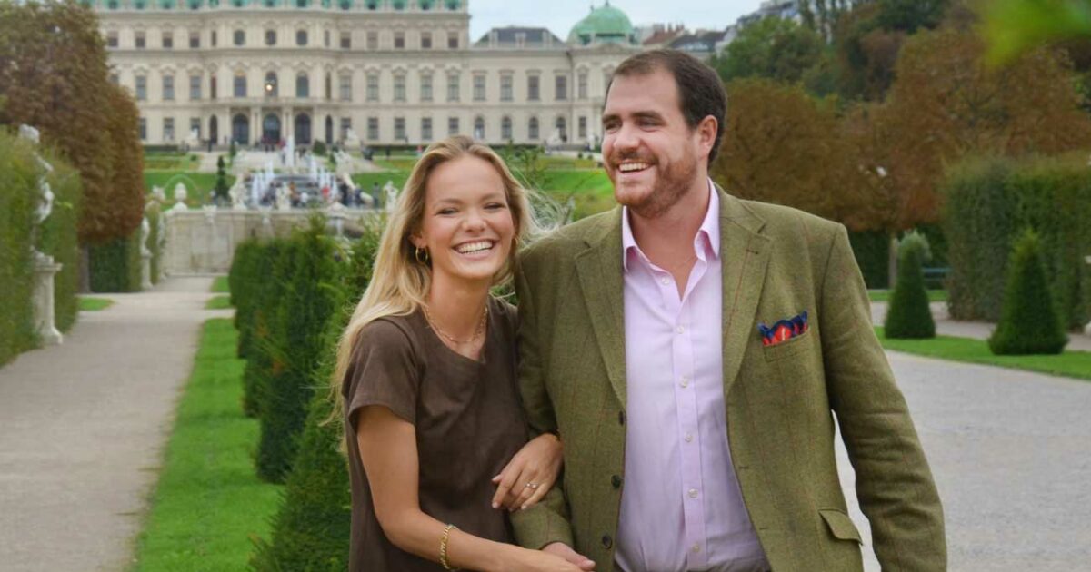 Fiançailles du prince Johann-Wenzel de Liechtenstein