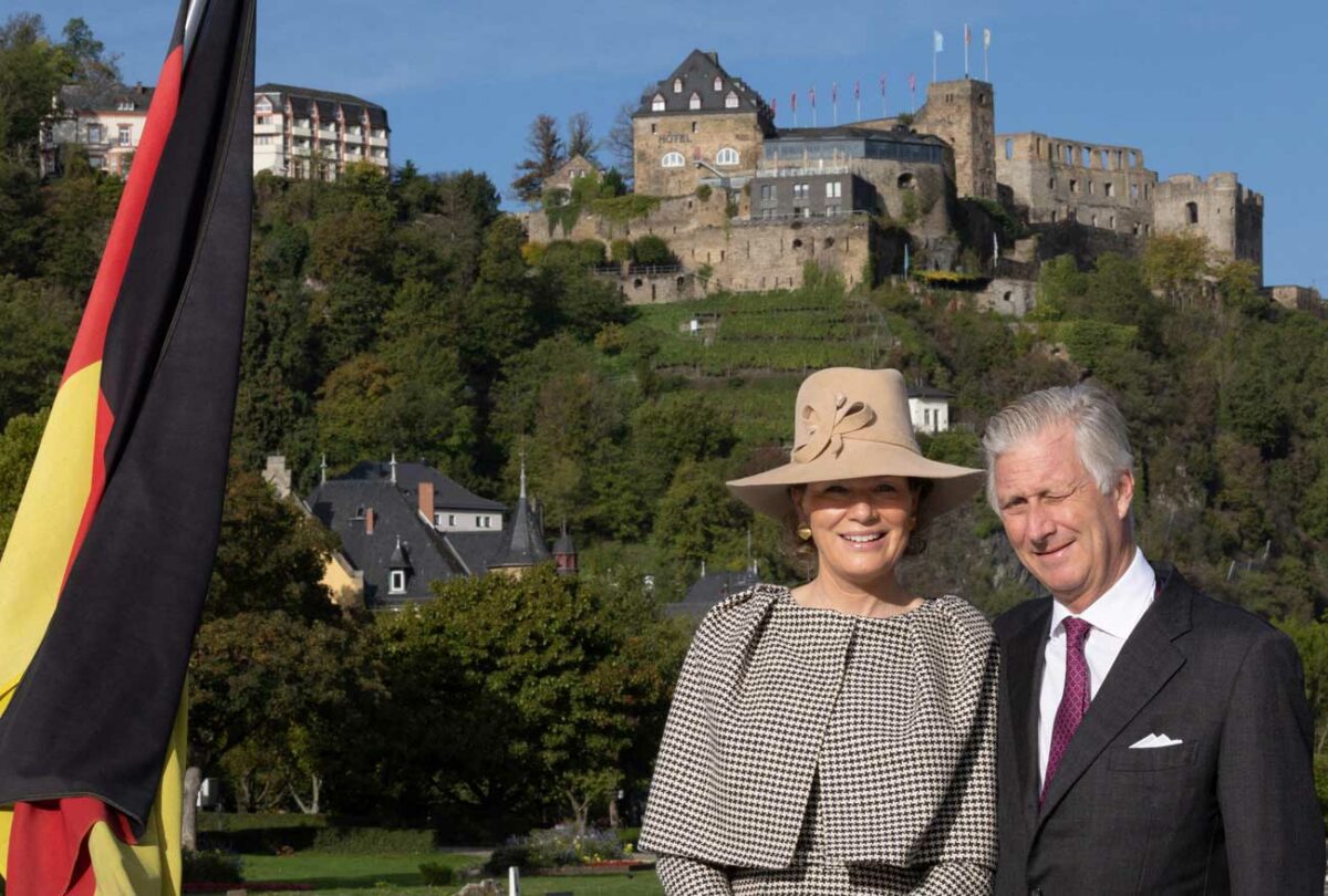 Le roi Philippe et la reine Mathilde en Rhénanie-Palatinat : croisière ...