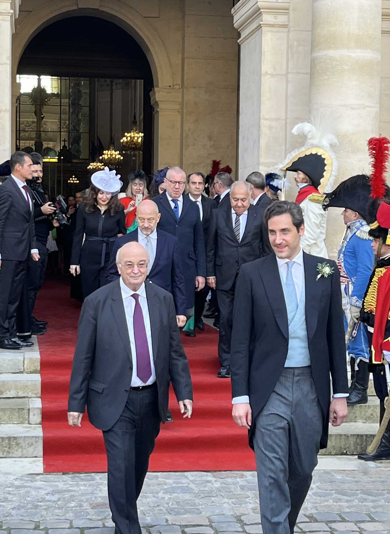 Le prince Jean-Christophe Napoléon témoin du mariage du prince Joachim ...