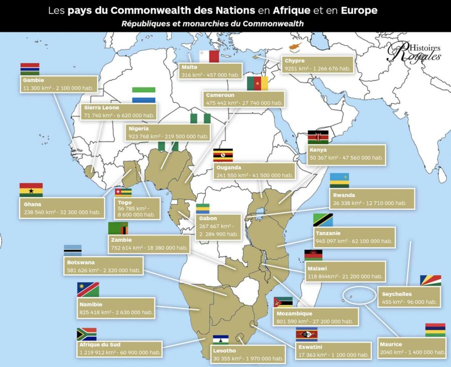Le roi Charles III célèbre l'harmonie des 56 pays du Commonwealth en ...