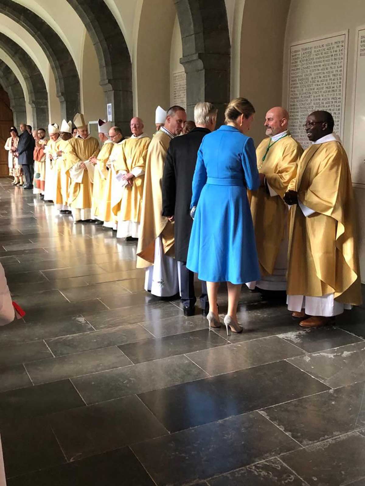 Le roi Philippe et la reine Mathilde célèbrent les 150 ans de l'abbaye ...