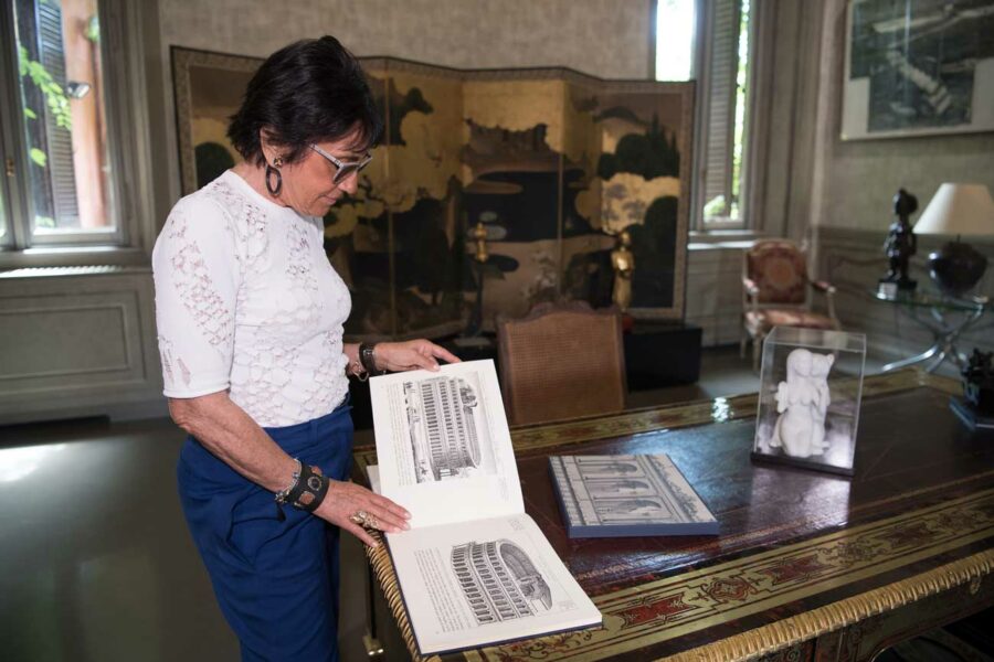 Le prince et la princesse Orsini ouvrent les portes de leur palais ...