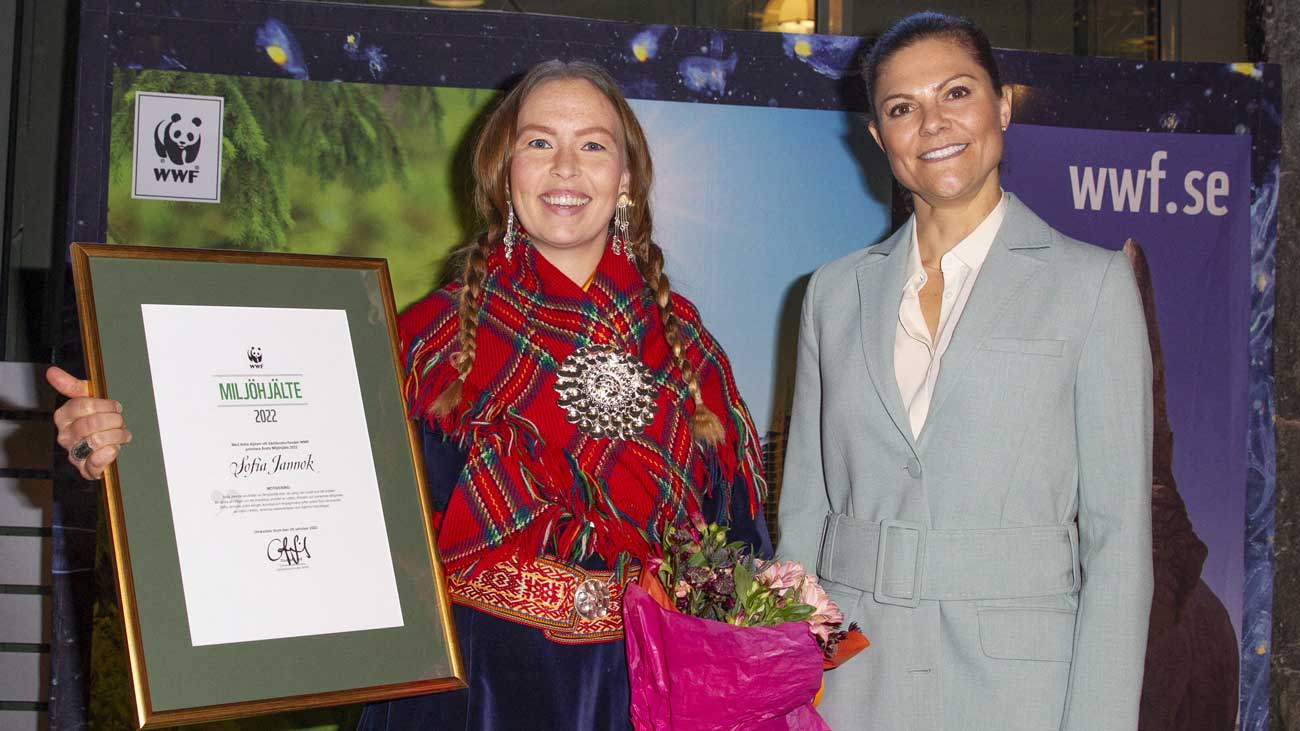 La princesse héritière Victoria récompense l'héroïne environnementale ...