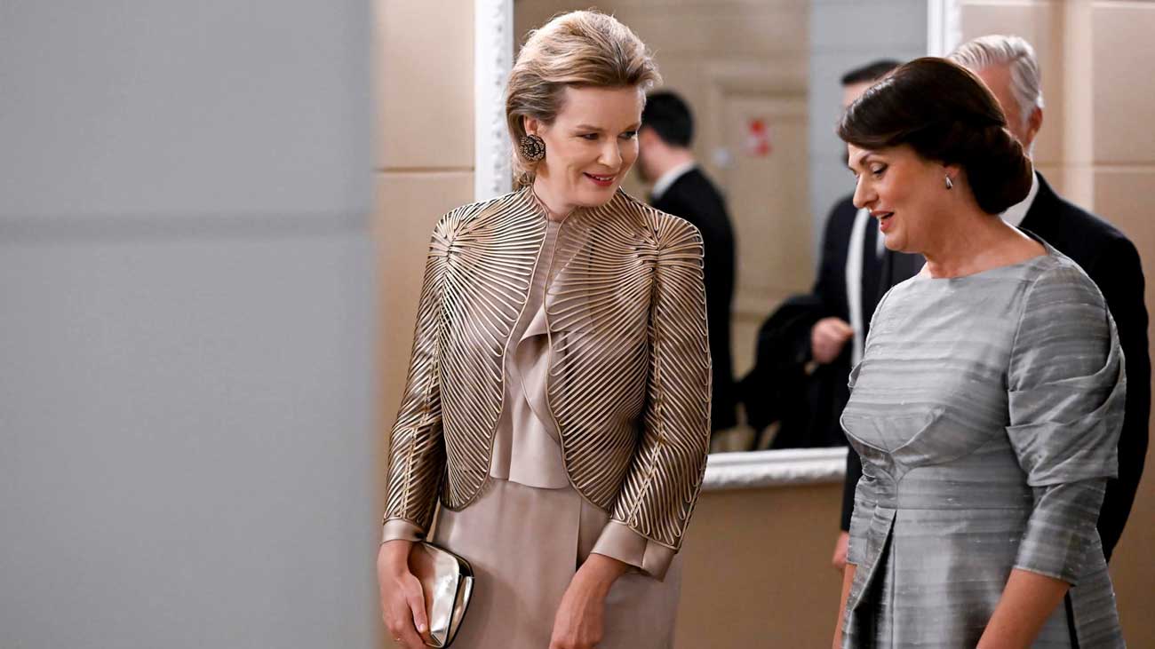 Le roi Philippe et la reine Mathilde offrent un concert à Vilnius : la ...