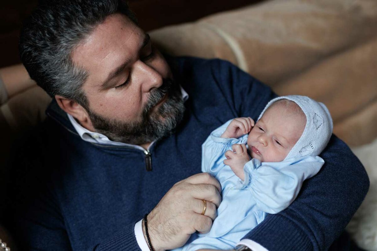 Premières photos du prince Alexandre : le grand-duc Georges et la princesse Victoria présentent ...