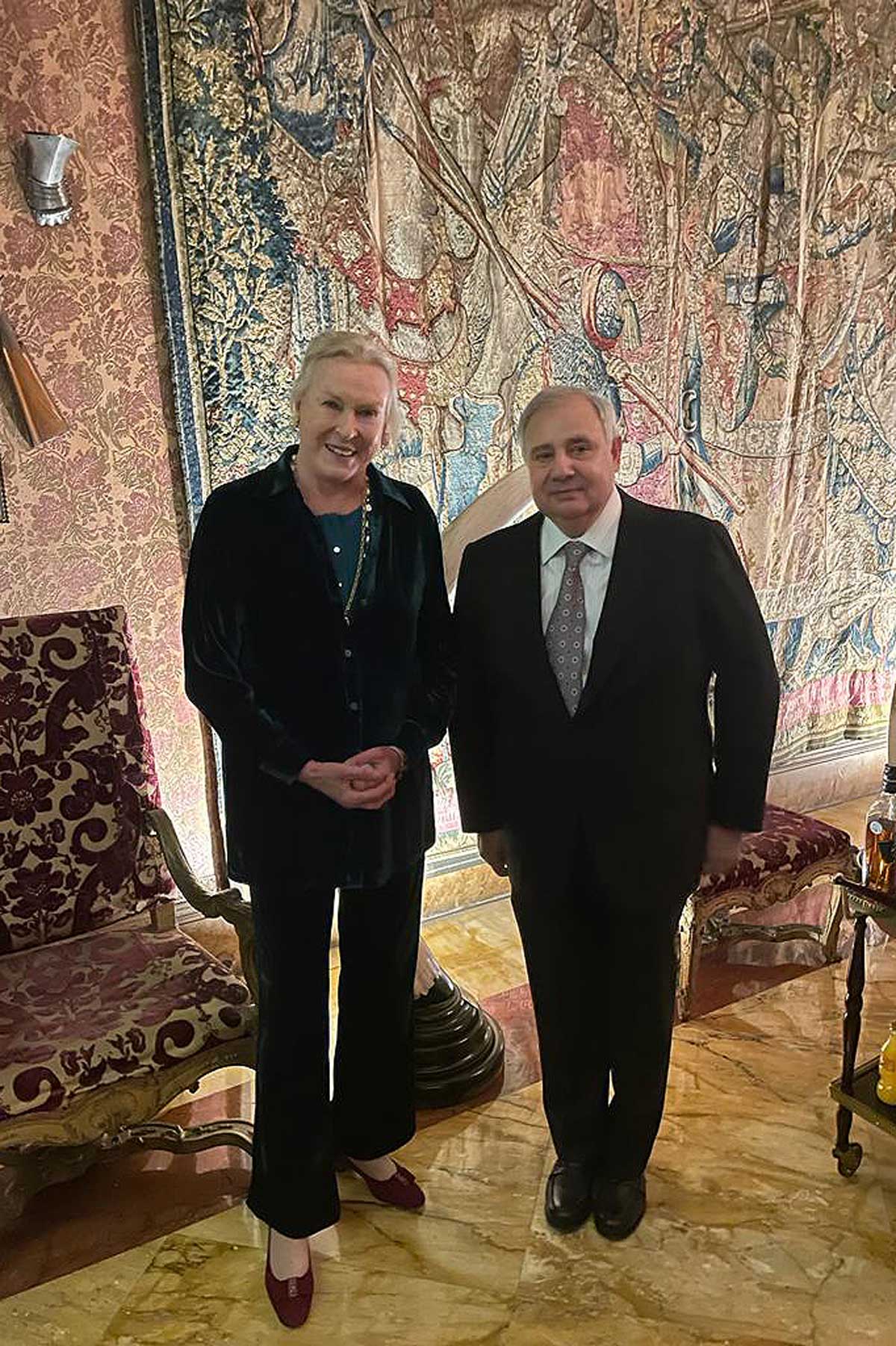 La princesse Marie-Gabrielle de Savoie et le Club des Leaders visitent ...