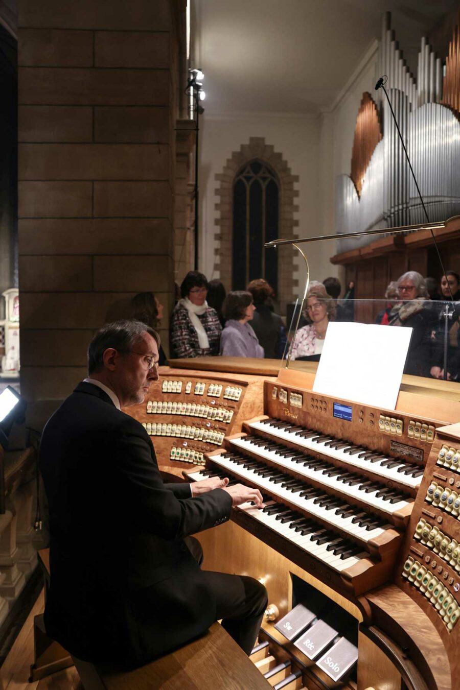 Le grand-duc Henri assiste à l'éveil de l'orgue symphonique de la ...