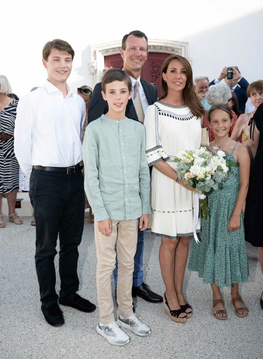 Le prince Joachim et la princesse Marie quittent Paris pour Washington