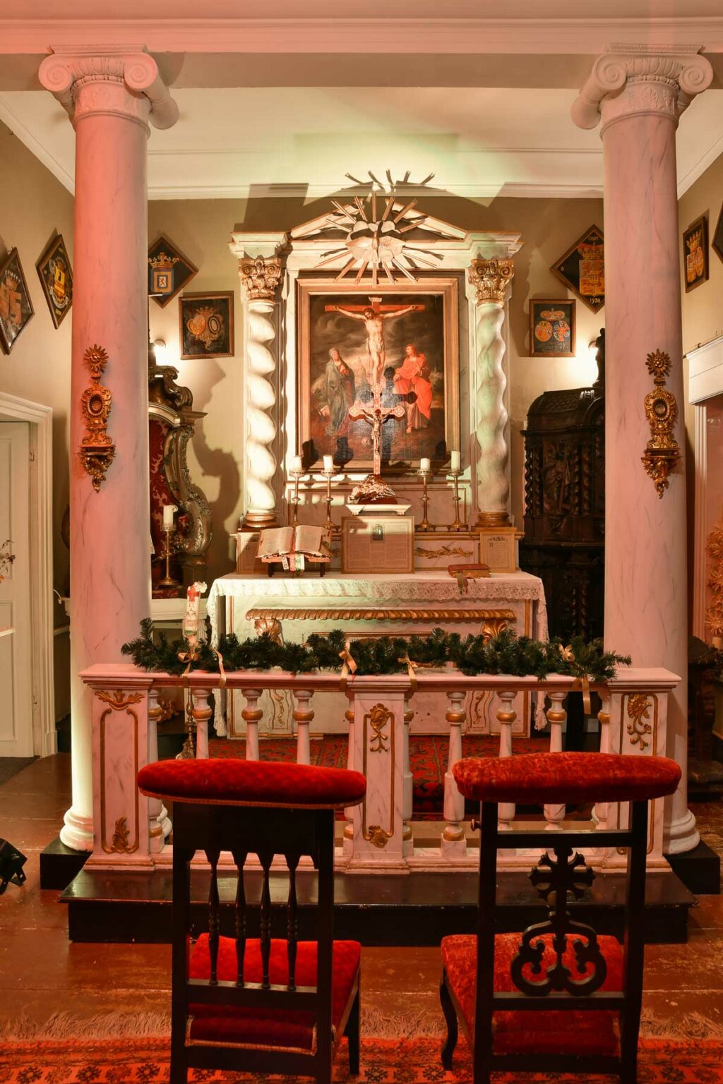 La magie de Noël s'invite au château de Huldenberg du comte Louis de ...