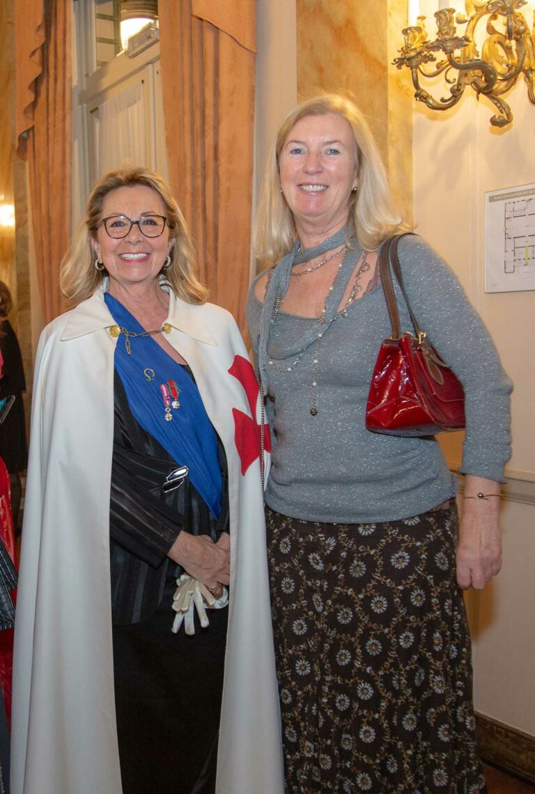 La princesse Léa de Belgique au gala de l'ordre de Saint-Gabriel au ...