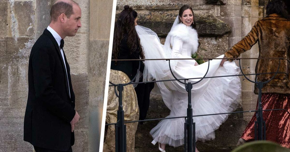 Le prince William assiste au mariage de son ex-petite amie