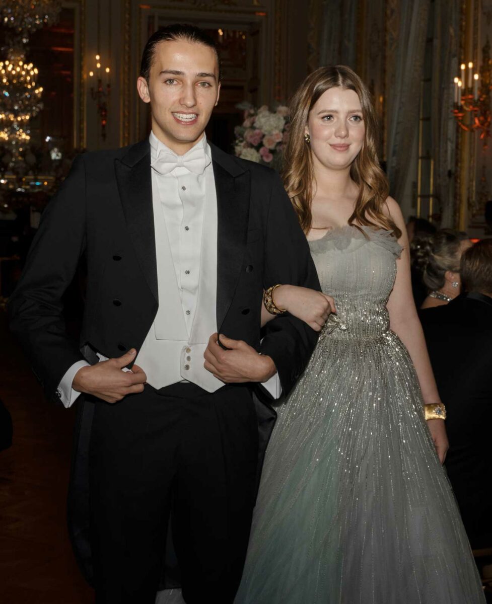 Le prince Alexandre d'Arenberg au bras d'une descendante d'Henry Ford ...