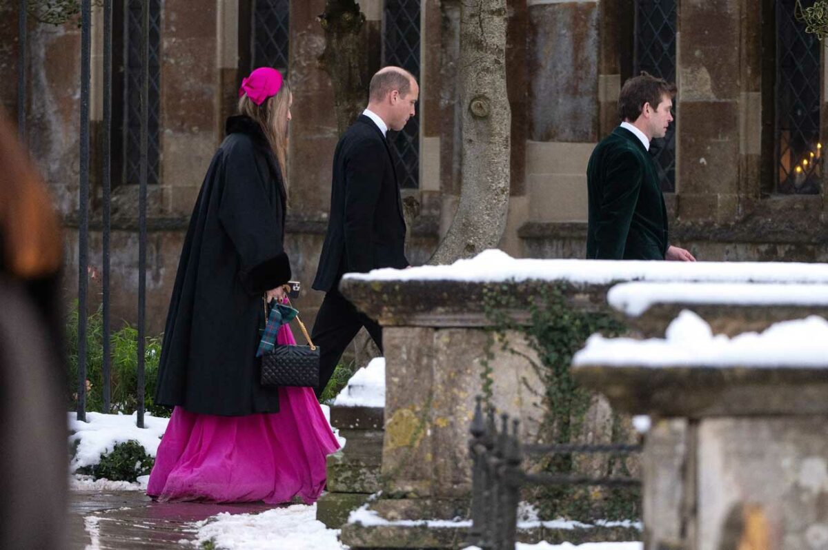 Le prince William assiste au mariage de son ex-petite amie