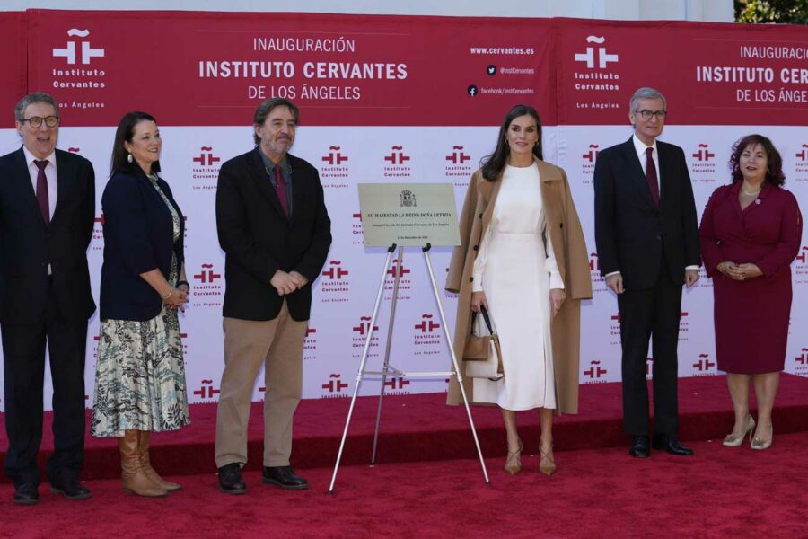 La reine Letizia à Los Angeles : la reine d'Espagne ouvre le premier ...