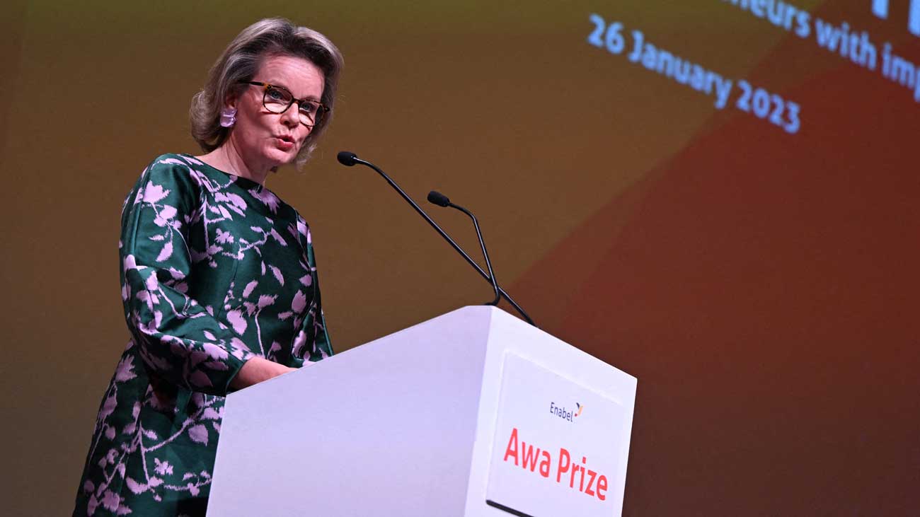 La reine Mathilde soutient les initiatives entrepreneuriales des femmes ...