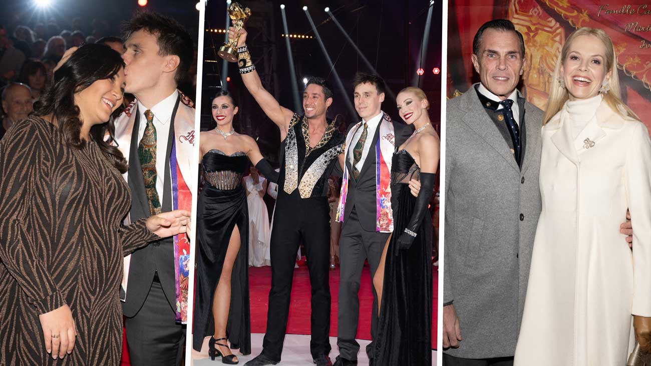 Louis Ducruet tendre avec son épouse enceinte au gala du Festival du ...