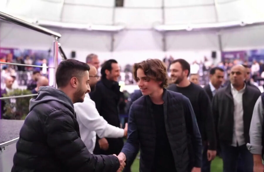 Le prince Hashem assure son premier engagement en solo à 18 ans