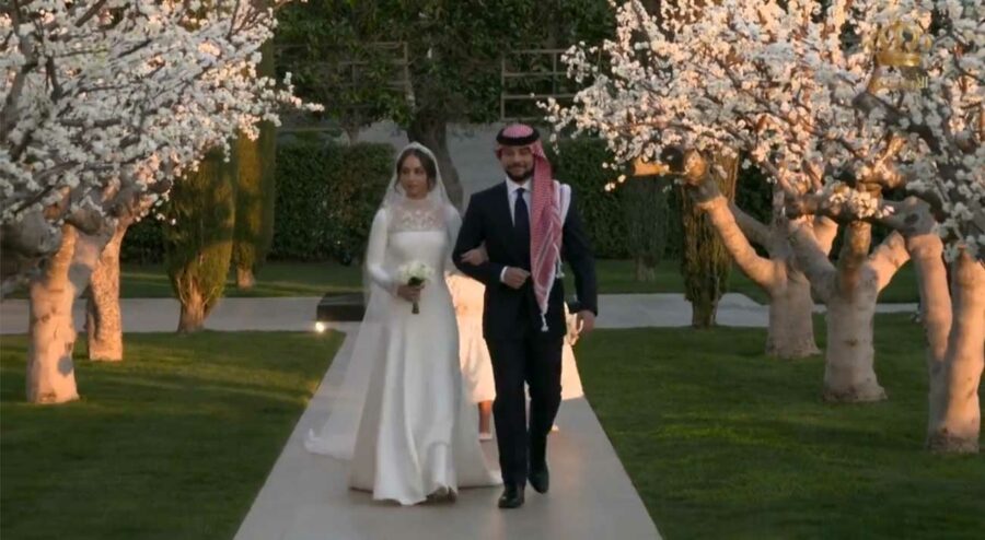 Le somptueux mariage de la princesse Iman de Jordanie