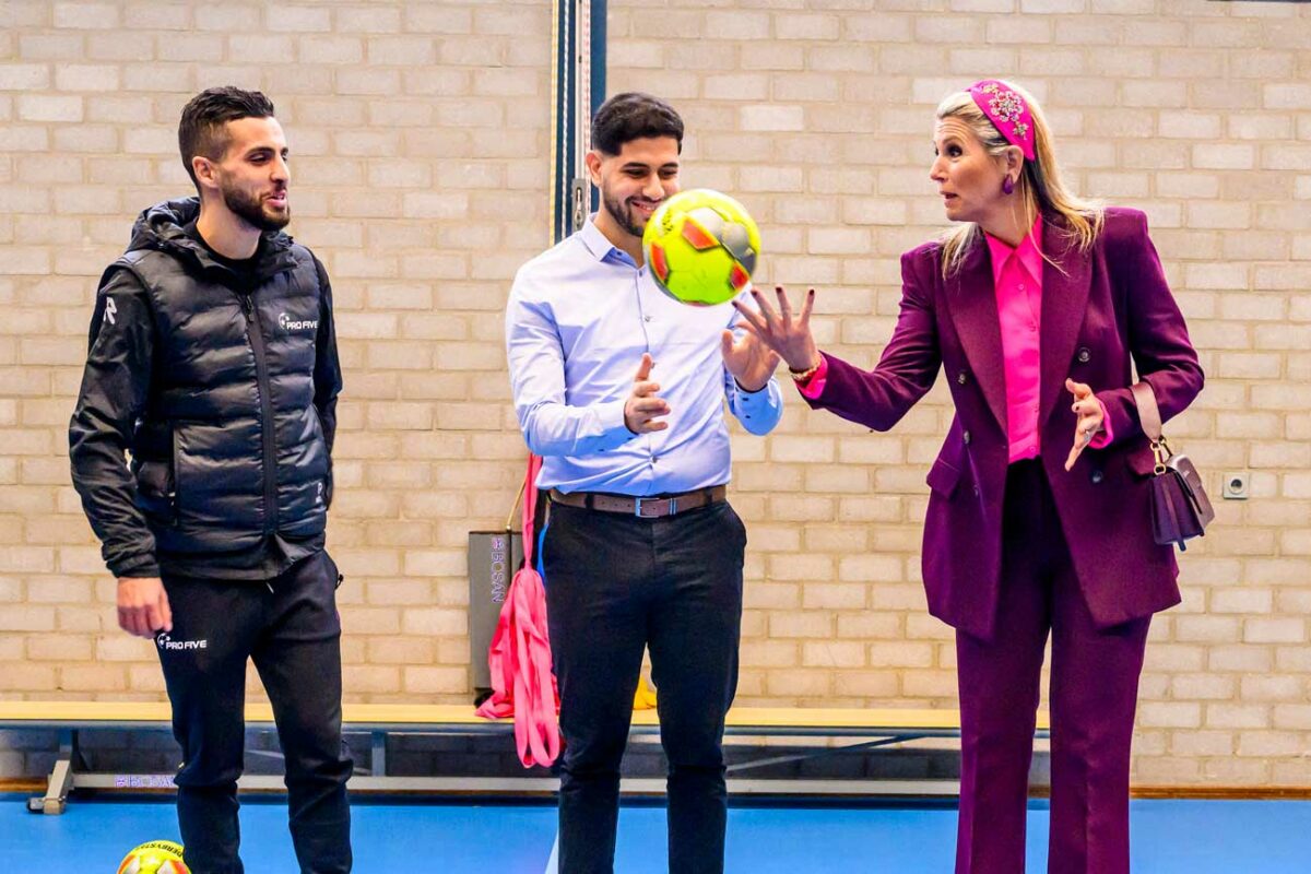 La reine Máxima s'intéresse à l'influence du sport sur la santé mentale ...