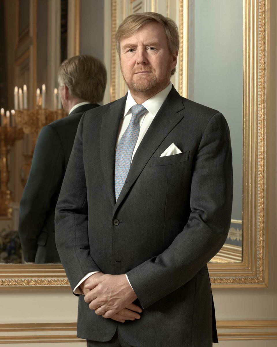 Nouveaux portraits officiels du roi Willem-Alexander pour ses 56 ans