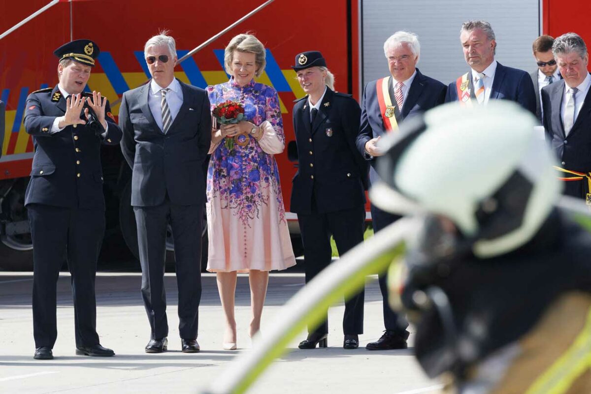 Le roi Philippe et la reine Mathilde en visite en Flandre-Occidentale ...