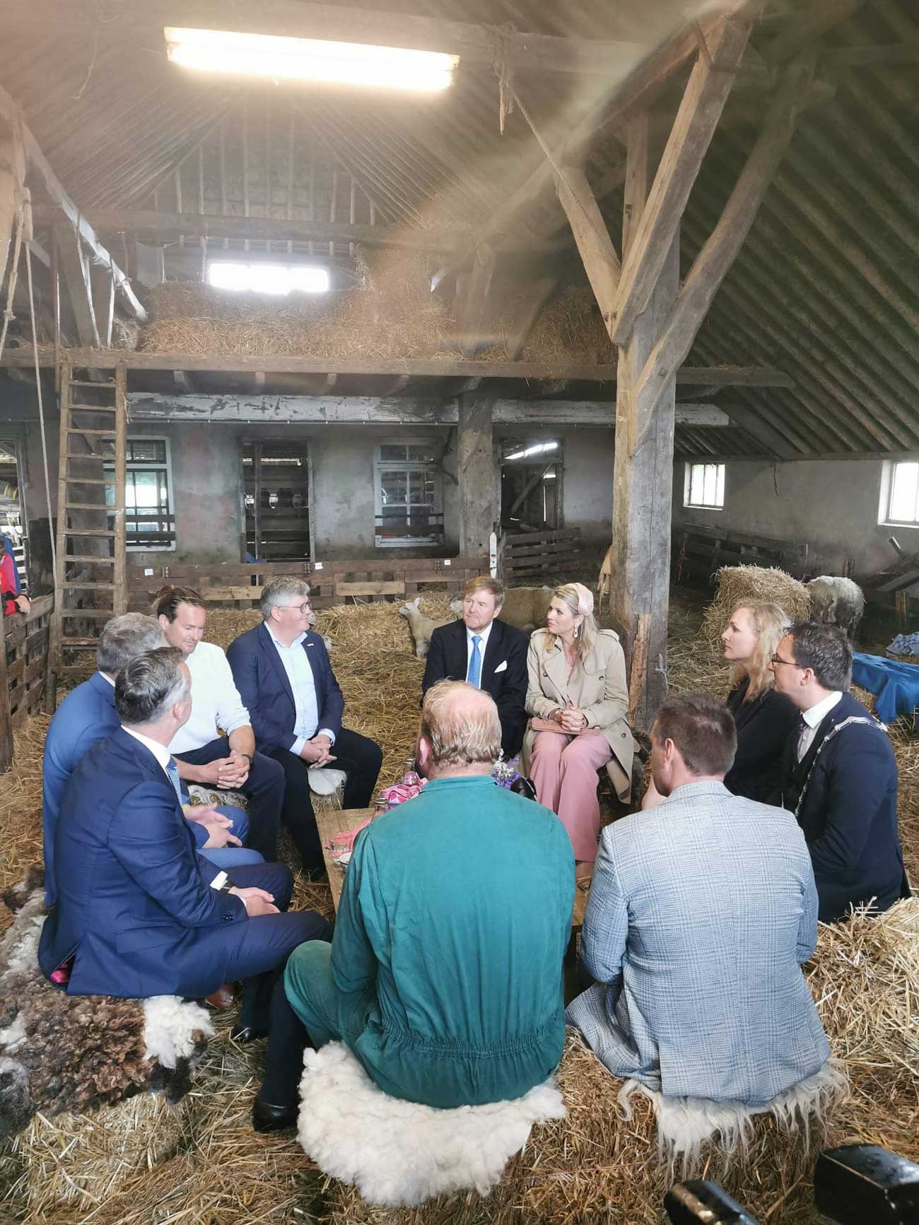 Le roi Willem-Alexander et la reine Máxima débutent leur séjour dans ...