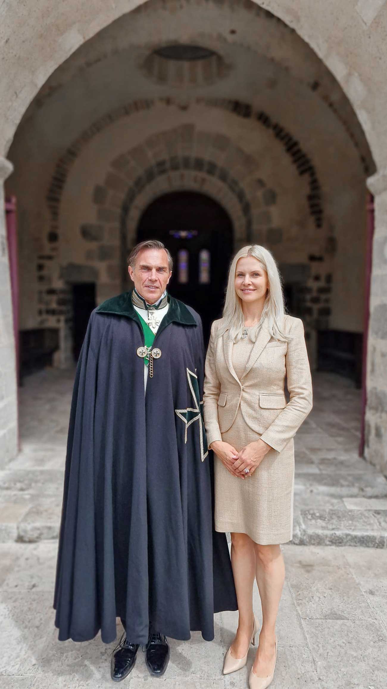 Le prince François d'Orléans investi chevalier grand-croix de l'ordre ...