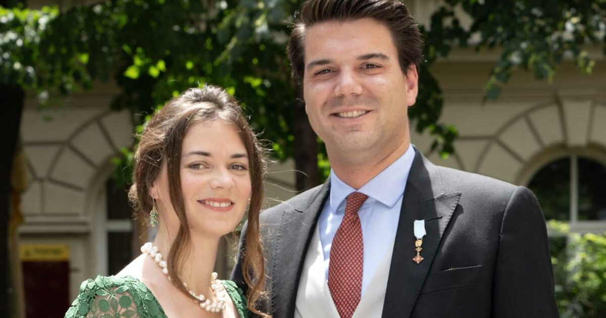 Deux futurs couples de mariés royaux au mariage du prince Johann-Wenzel de Liechtenstein