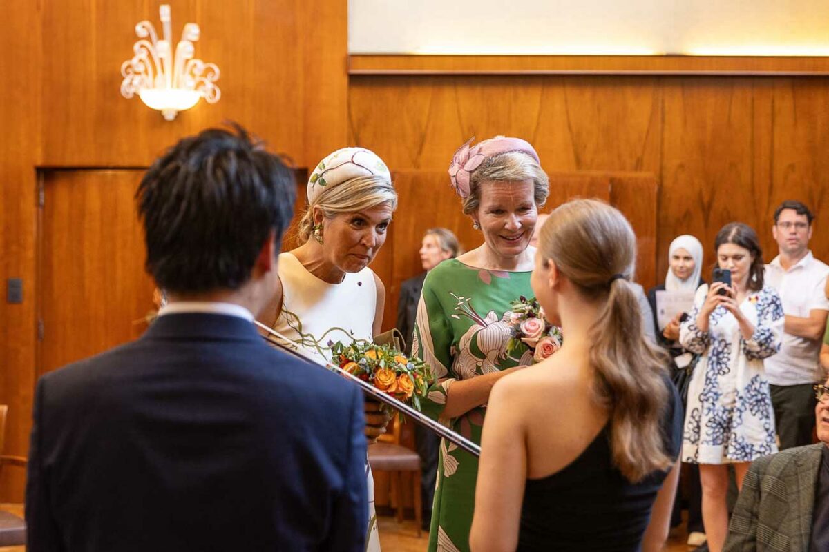 La deuxième journée du roi et de la reine des Pays-Bas en Belgique