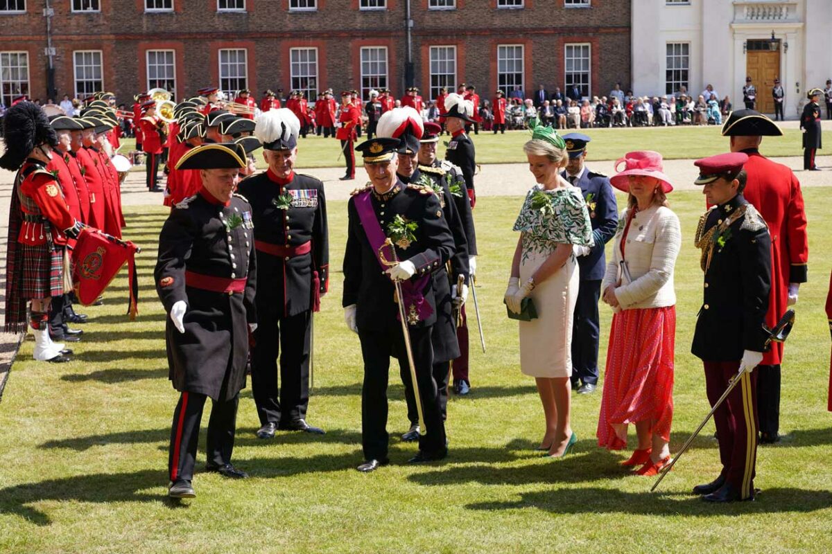 Le roi Philippe et la reine Mathilde à Londres pour le Founder's Day du ...