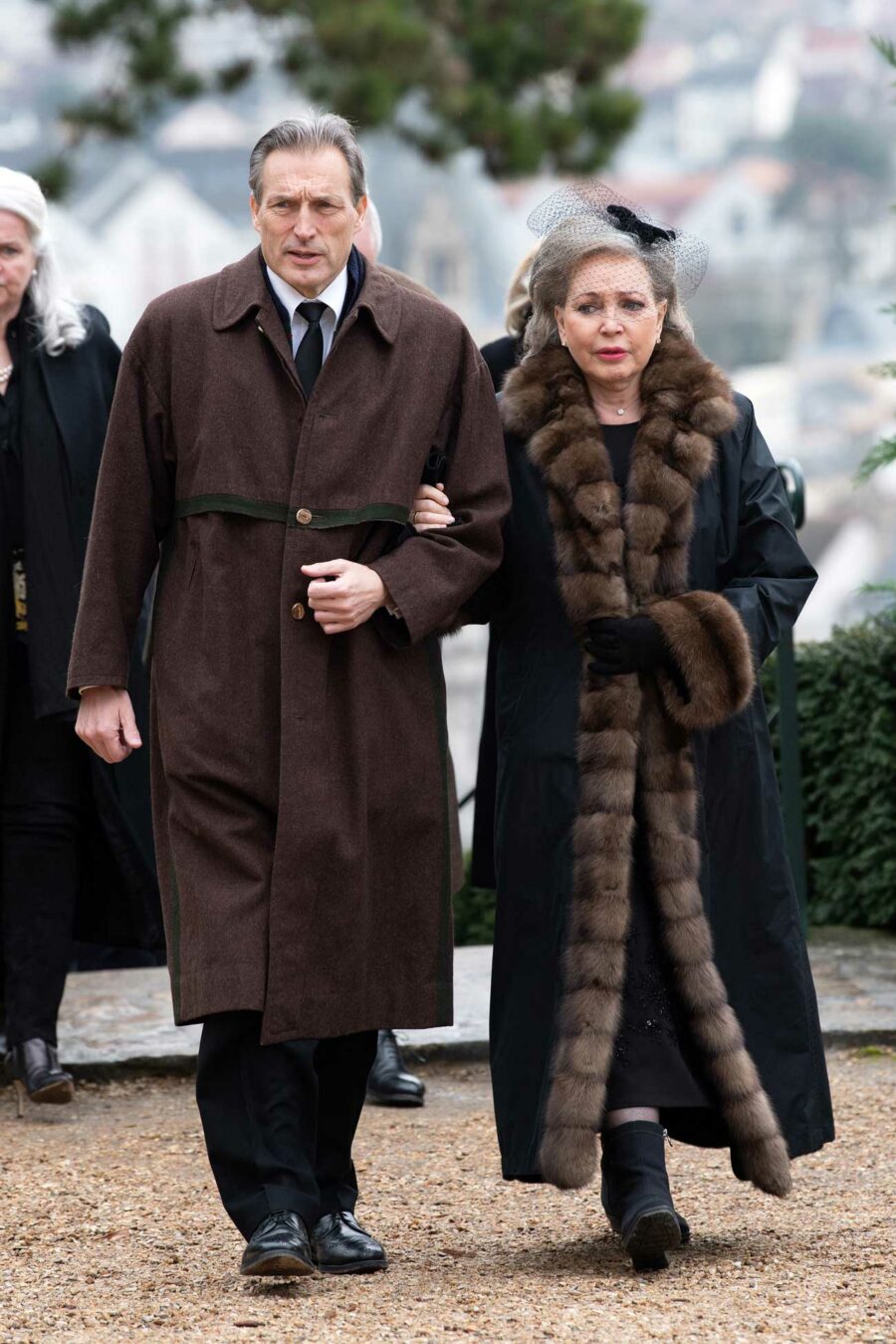 La princesse Diane d'Orléans aux anges au mariage de son deuxième fils, le duc Eberhard de ...