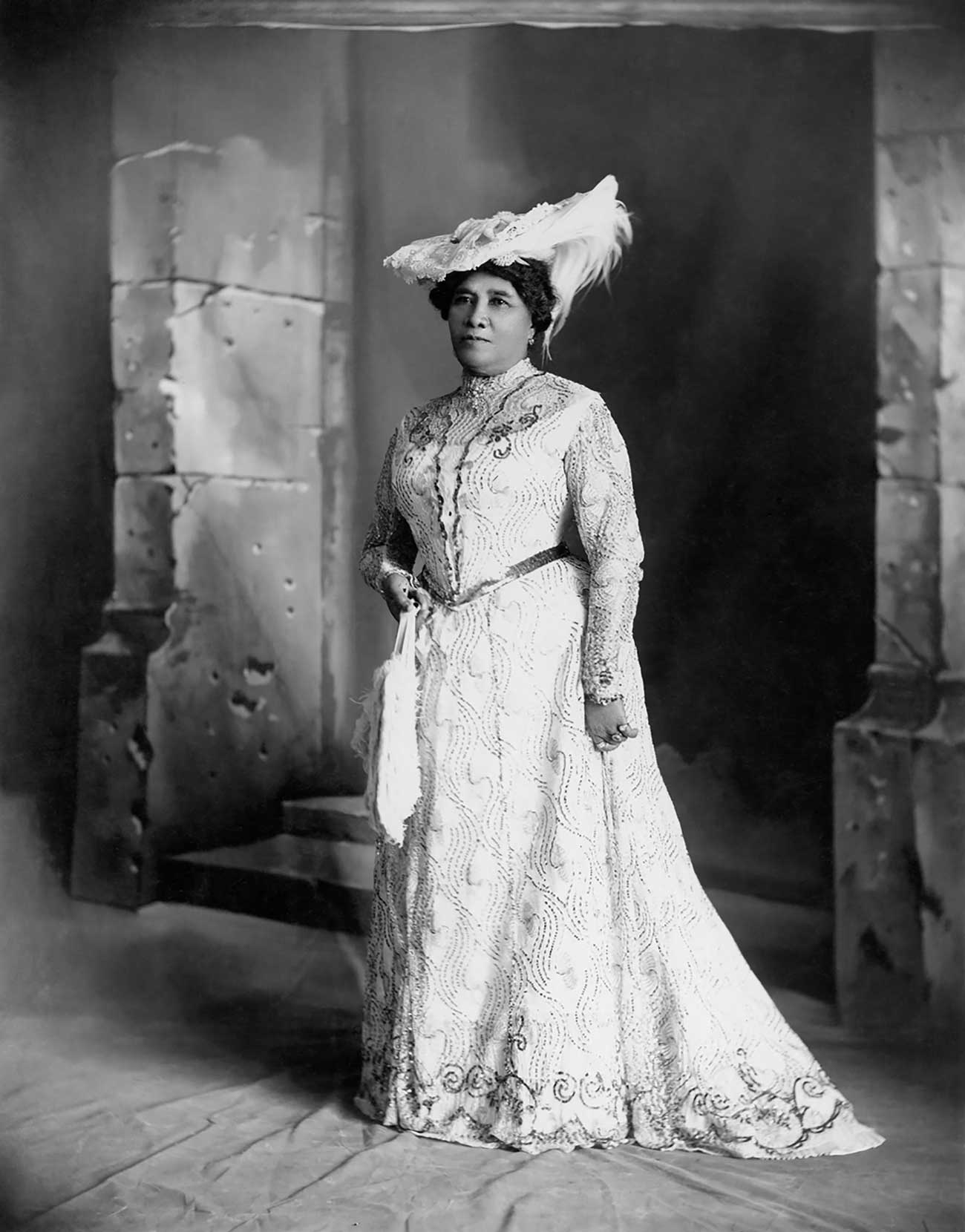 L'étendard royal de la dernière reine d'Hawaï est de retour à sa résidence