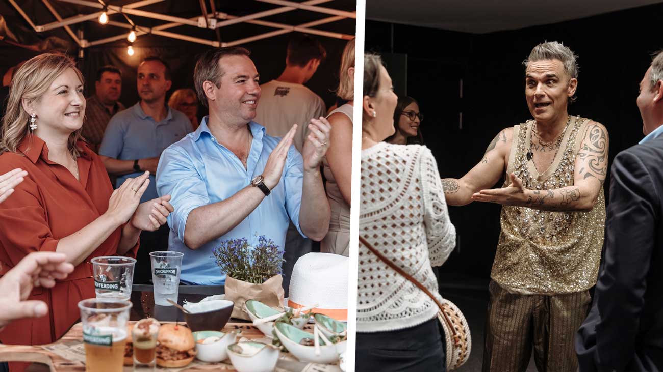 Le grand-duc hériter Guillaume et la princesse Alexandra au concert de ...