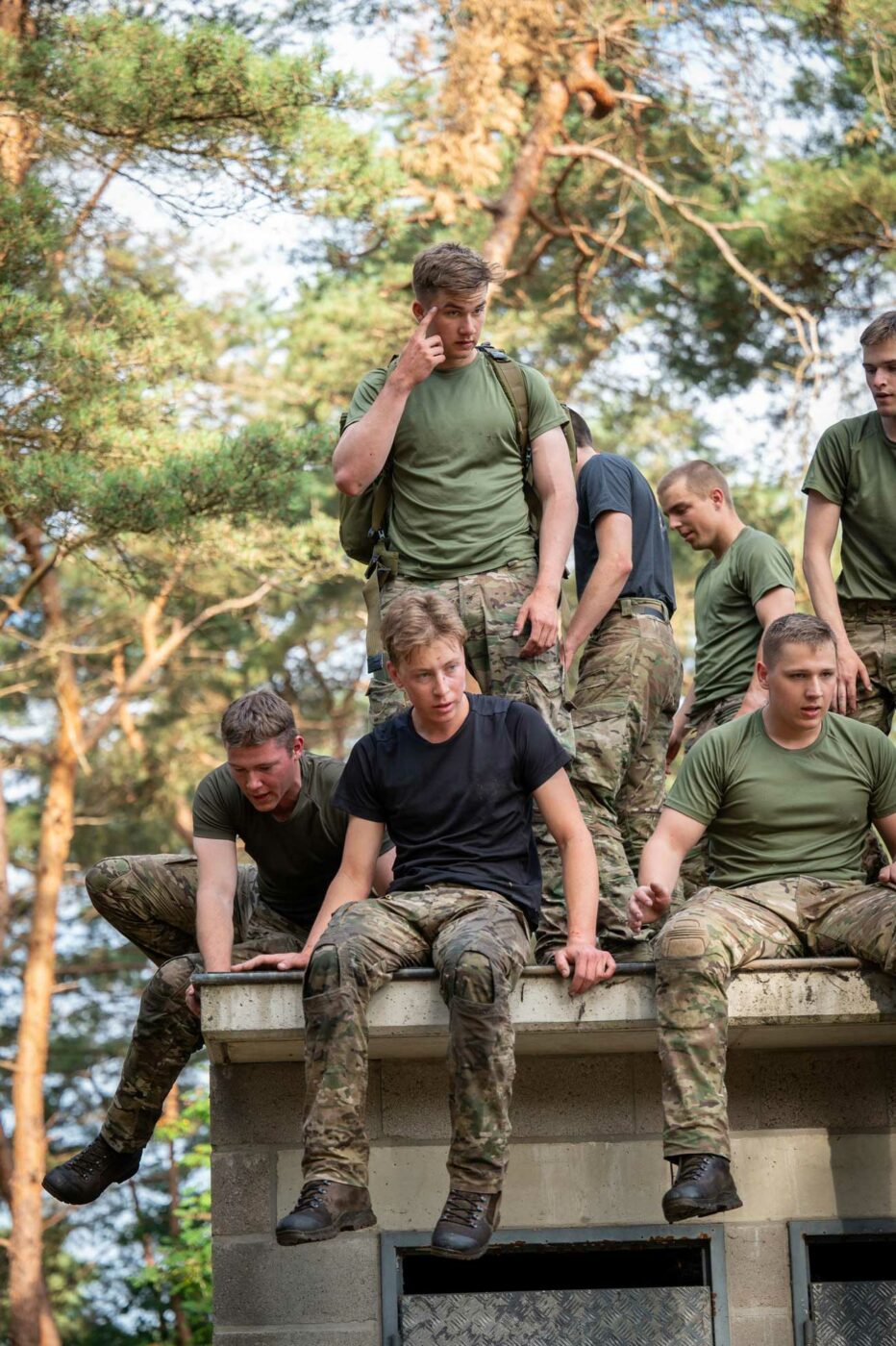 Le prince Gabriel sort de sa zone de confort lors de son premier camp ...