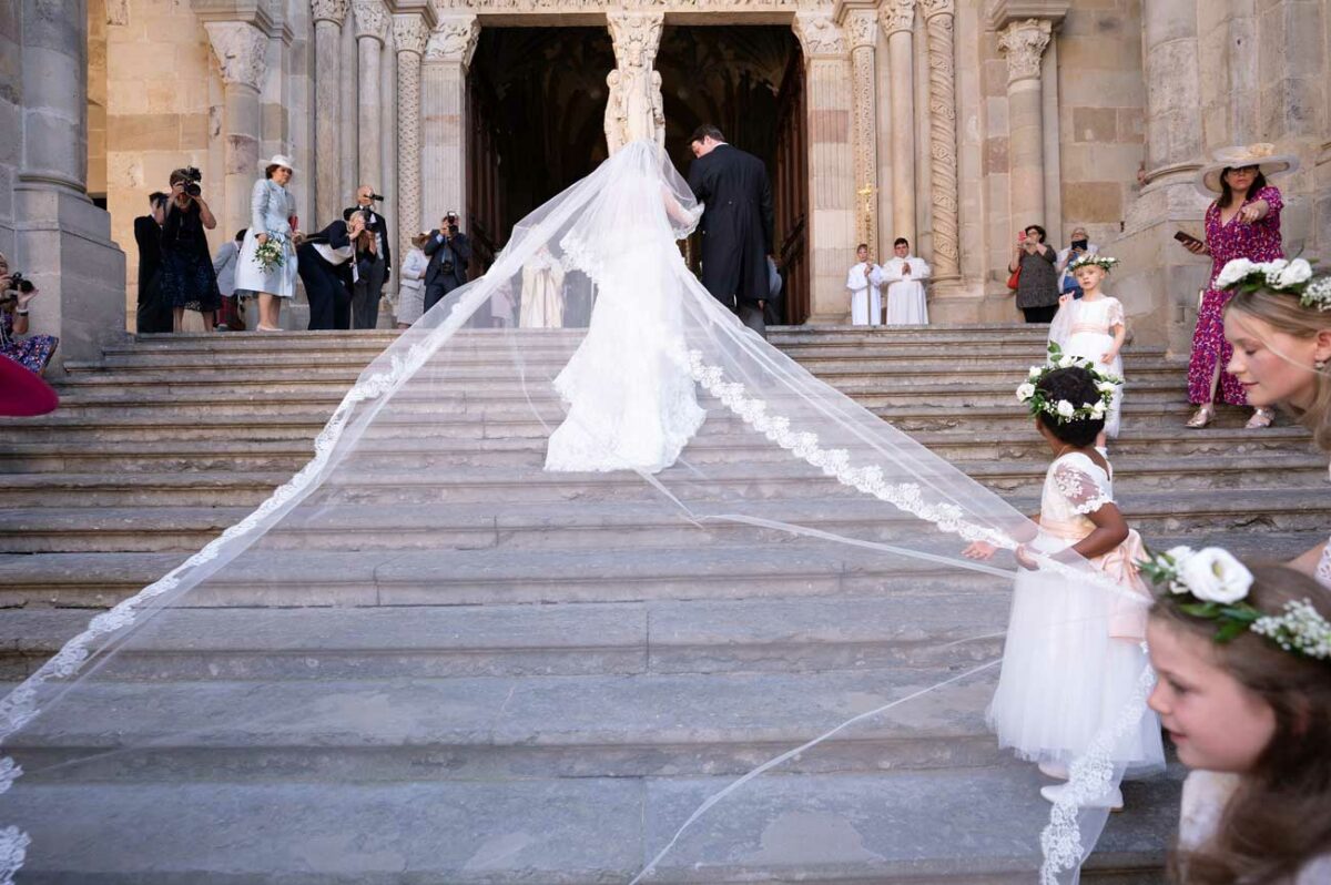 Mariage du prince Amaury de Bourbon-Parme et Pélagie de Mac Mahon : un descendant des rois de ...