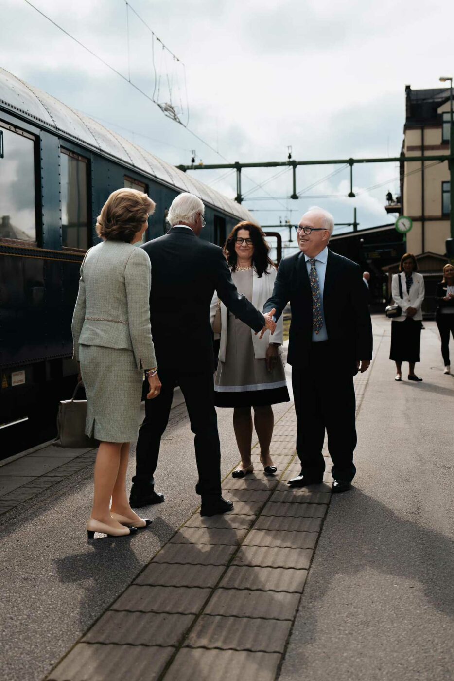 Le roi et la reine de Suède dans le comté de Gävleborg pour le Jubilé d'or