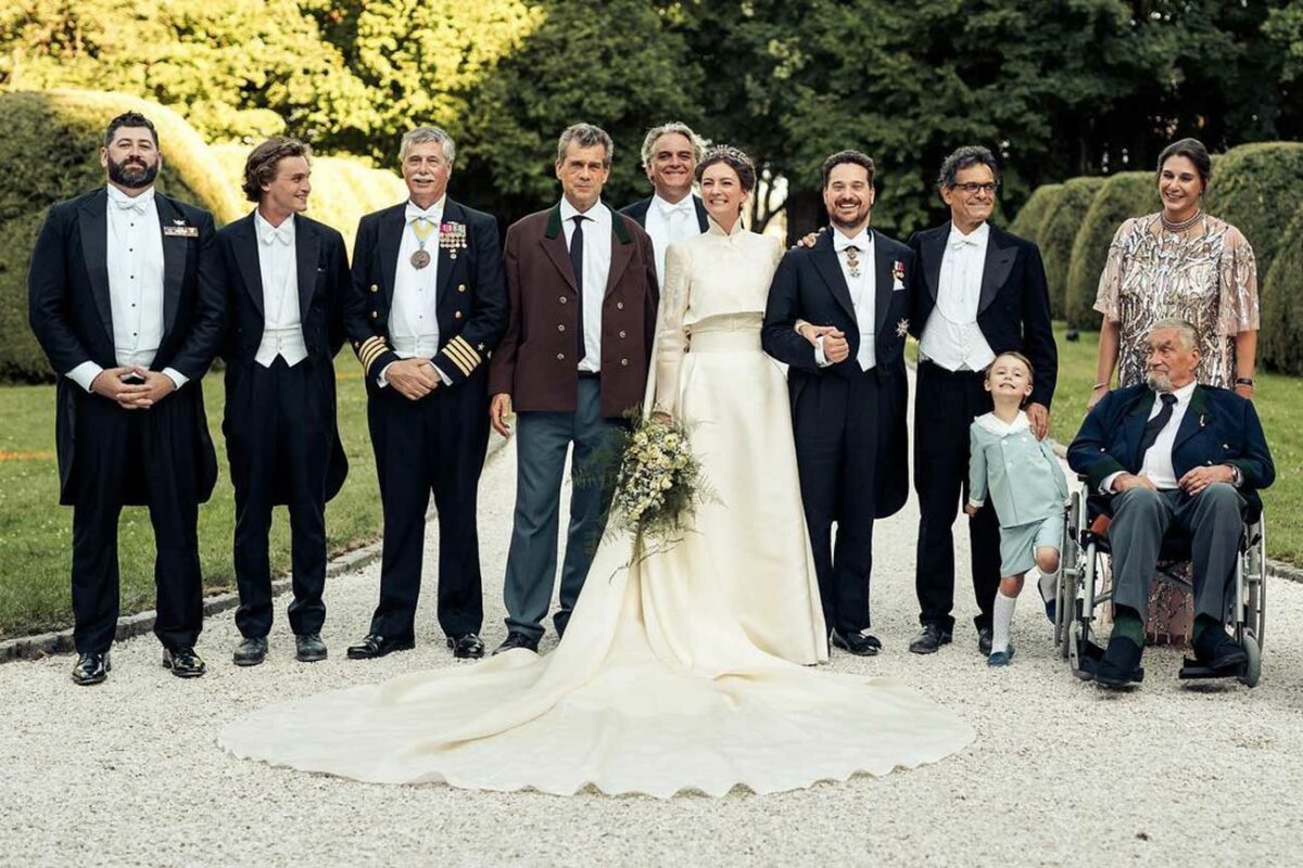 Le splendide mariage du prince Ferdinand de Schwarzenberg en présence ...